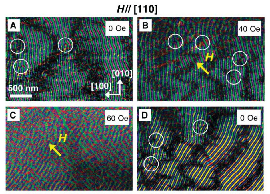 For the first time, we visualized the helical spin
